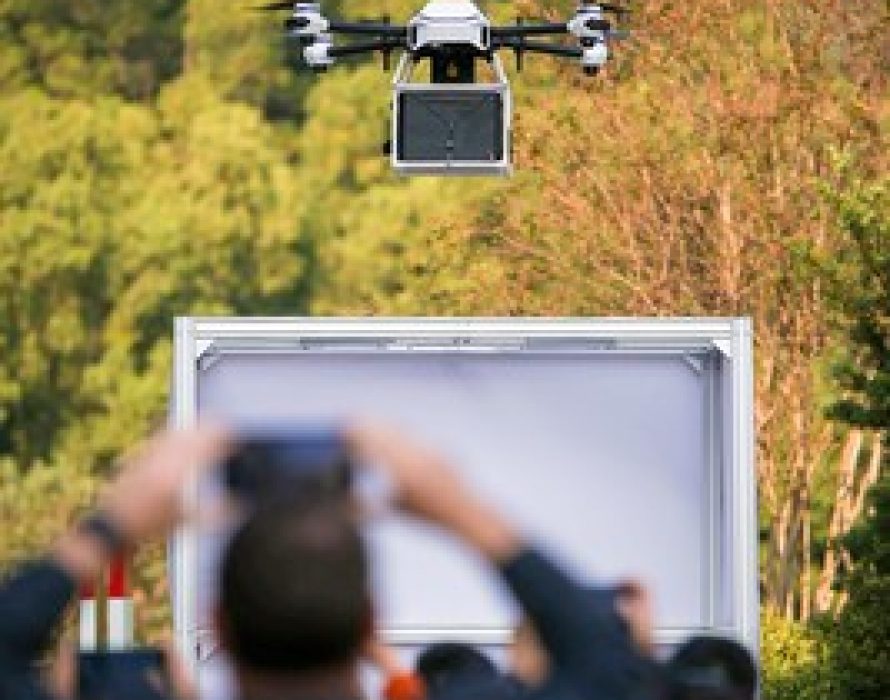 First drone cargo delivery of an Airbus & XAG joint development in ...