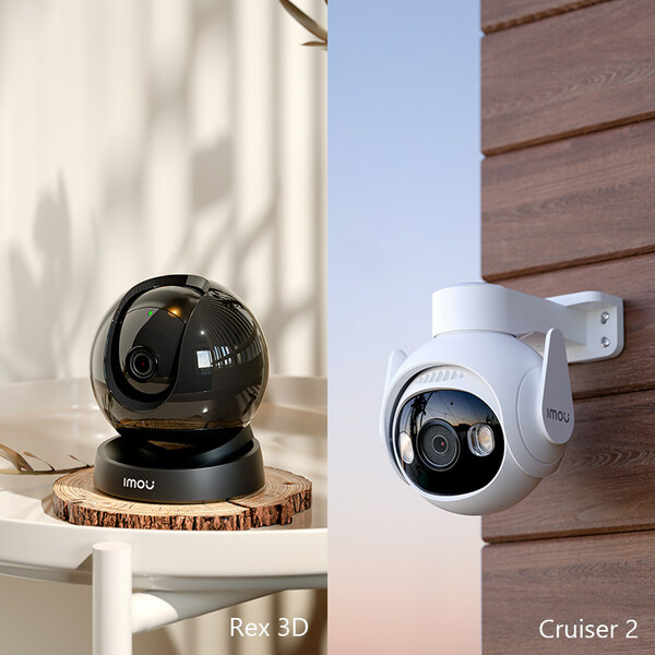 IMOU launches new outdoor & indoor camera Cruiser 2 & Rex 3D with the ...