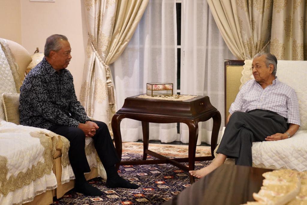 Muhyiddin-Mahathir meet over Malay Proclamation - The Leaders Online