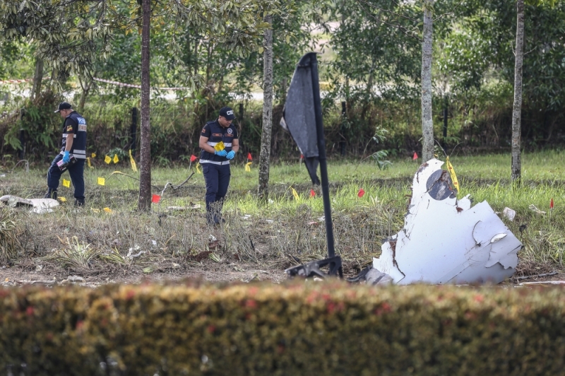 Police warn public against sharing videos of Elmina plane crash - The ...