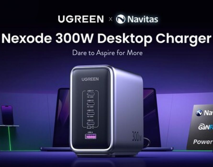 Ugreen Introduces World's First 5-Port 300W GaNFast Desktop Charger ...