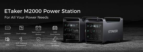 ETaker M2000 Power Station: The Ultimate Power Solution for Outdoor ...