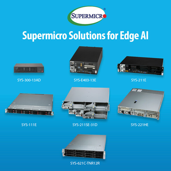 Supermicro Drives Advanced AI Capabilities to Edge Computing ...
