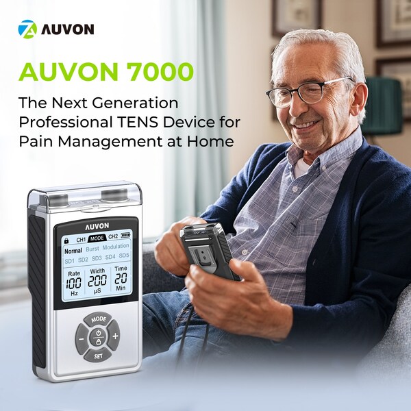AUVON Launches a New Professional TENS Unit "AUVON 7000", Offering a ...